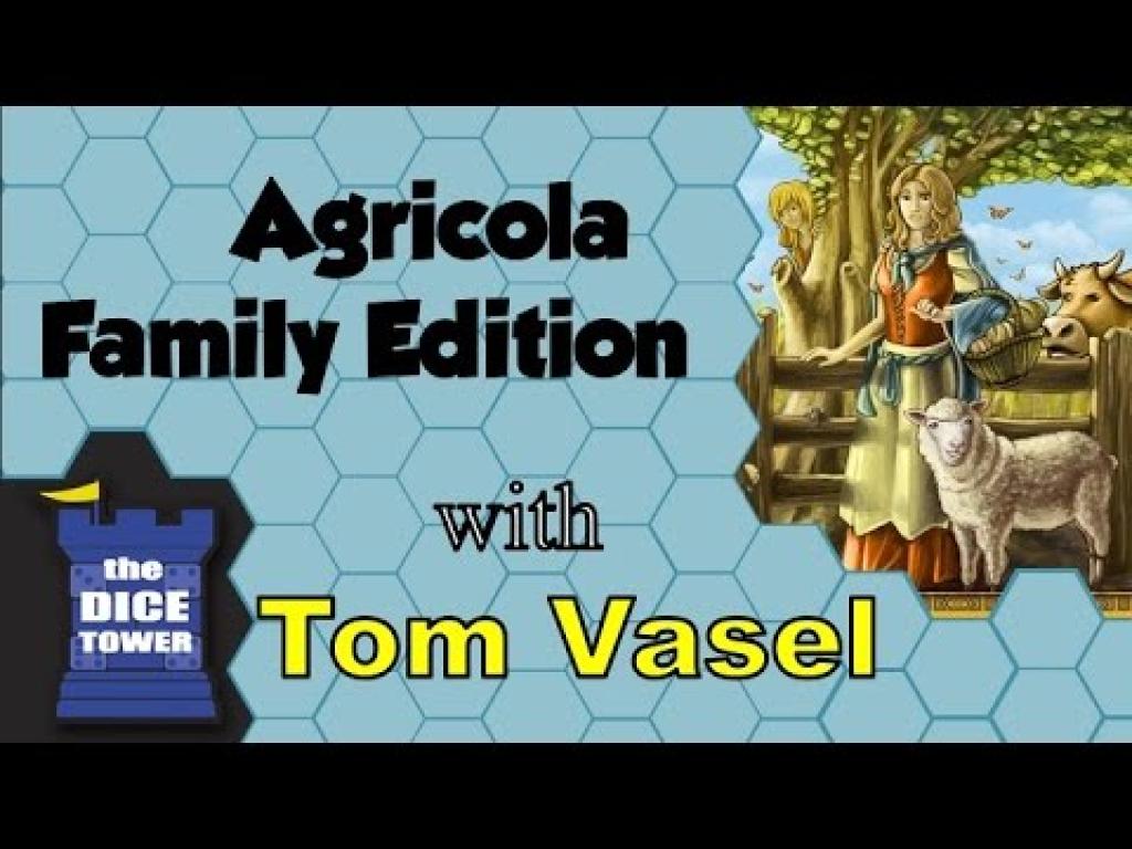 Agricola: Family Edition Review - with Tom Vasel | The Dice Tower