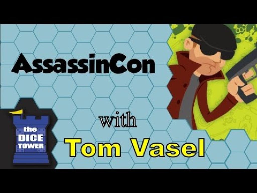 AssassinCon Review - with Tom Vasel | The Dice Tower