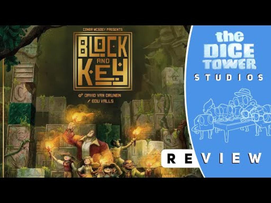 Block & Key Review: Tom Has to Slouch!|The Dice Tower