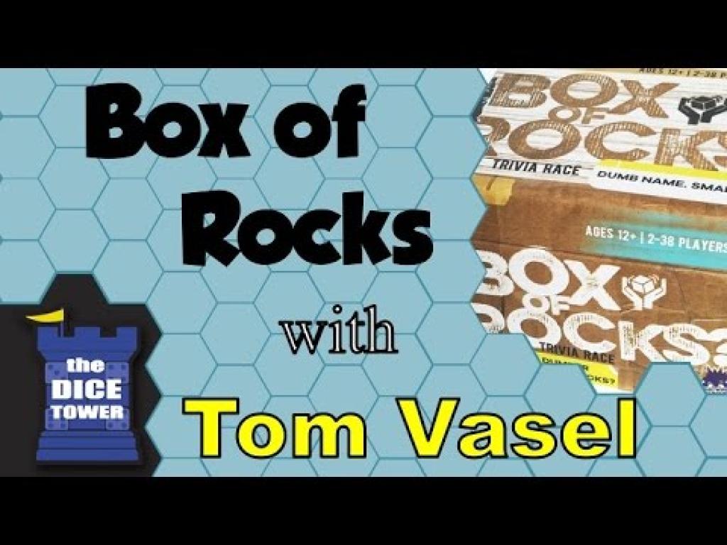 Box of Rocks Review - with Tom Vasel|The Dice Tower