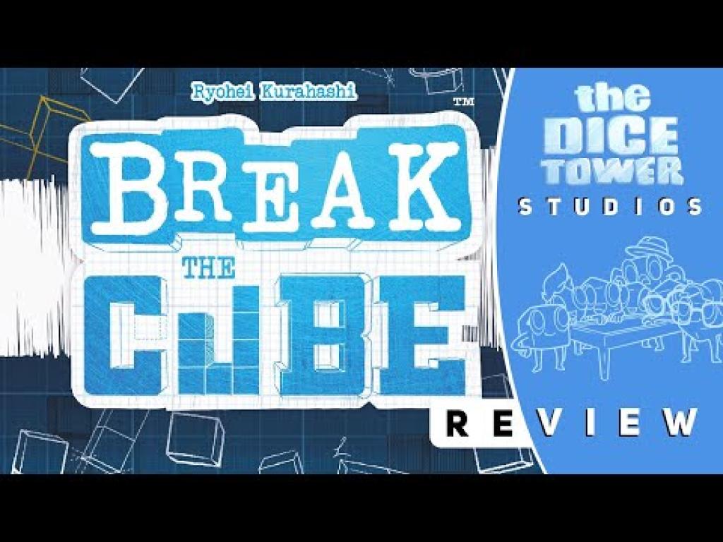 Break the Cube Review|The Dice Tower