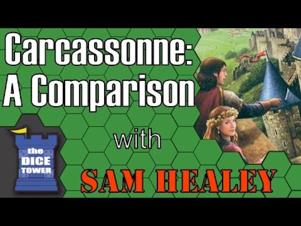 Carcassonne Comparison - with Sam Healey | The Dice Tower