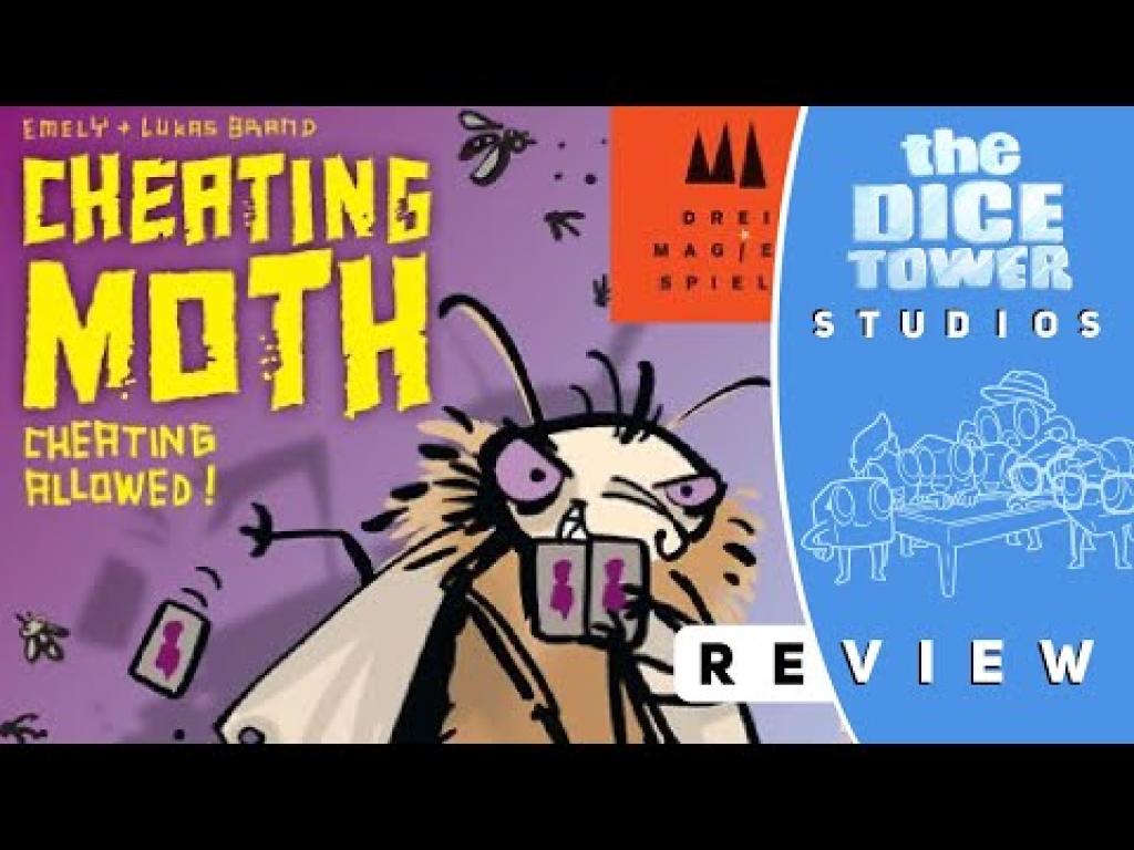 Cheating Moth Review: Teaching Kids to Cheat!|The Dice Tower
