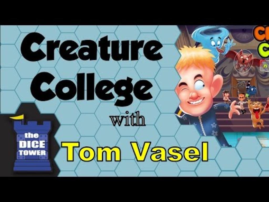 Creature College Review - with Tom Vasel|The Dice Tower