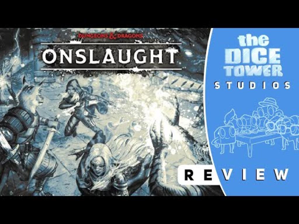 Dungeons & Dragons Onslaught Review: Dungeons & Die Rolls|The Dice Tower