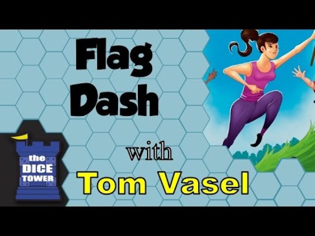 Flag Dash Review - with Tom Vasel | The Dice Tower