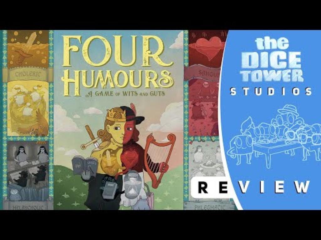 Four Humours Review: Knee Slap Gut Punch | The Dice Tower