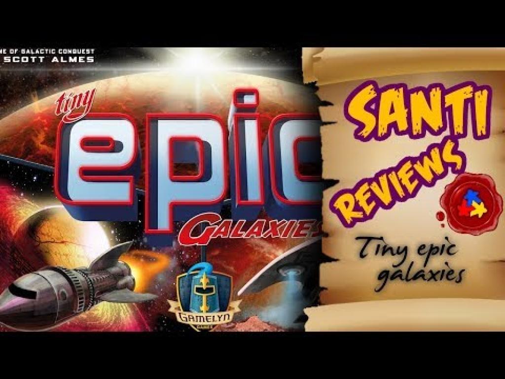 Tiny Epic Galaxies Review - with Santi|The Dice Tower