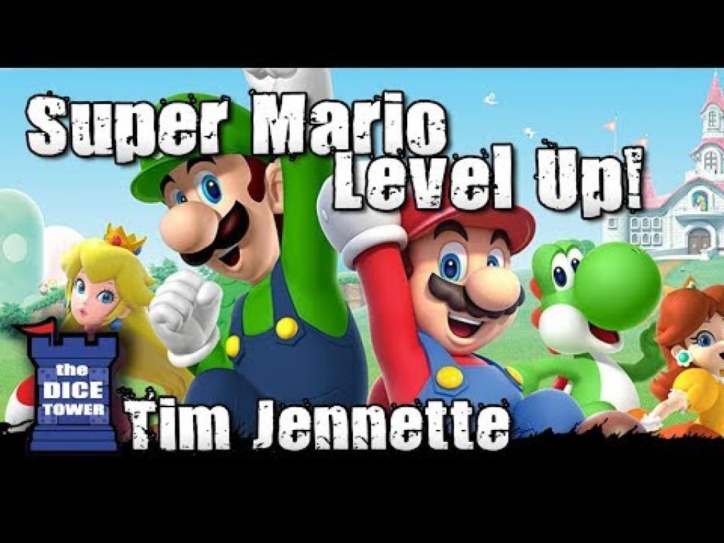 Super Mario: Level Up! Board Game review - with Tim Jennette|The Dice Tower