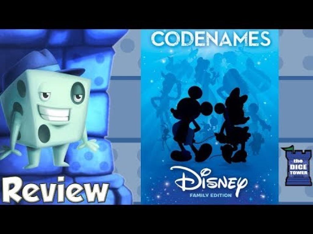 Codenames: Disney Family Edition Review - with Tom Vasel|The Dice Tower