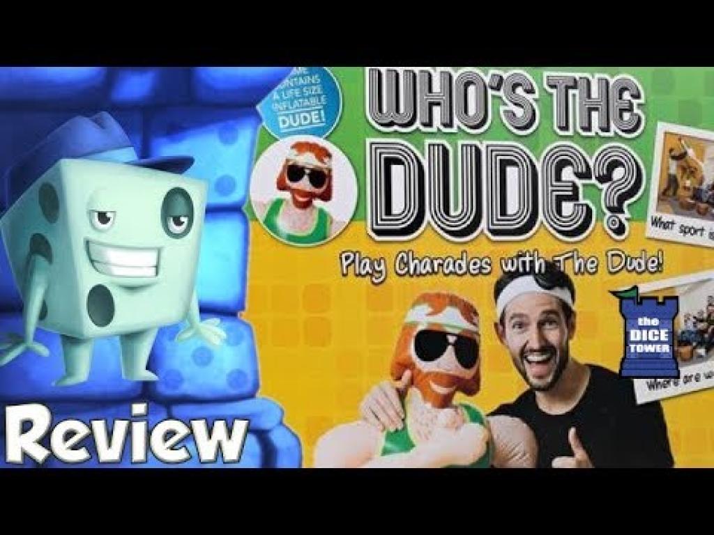 Who's the Dude? Review - with Tom Vasel|The Dice Tower