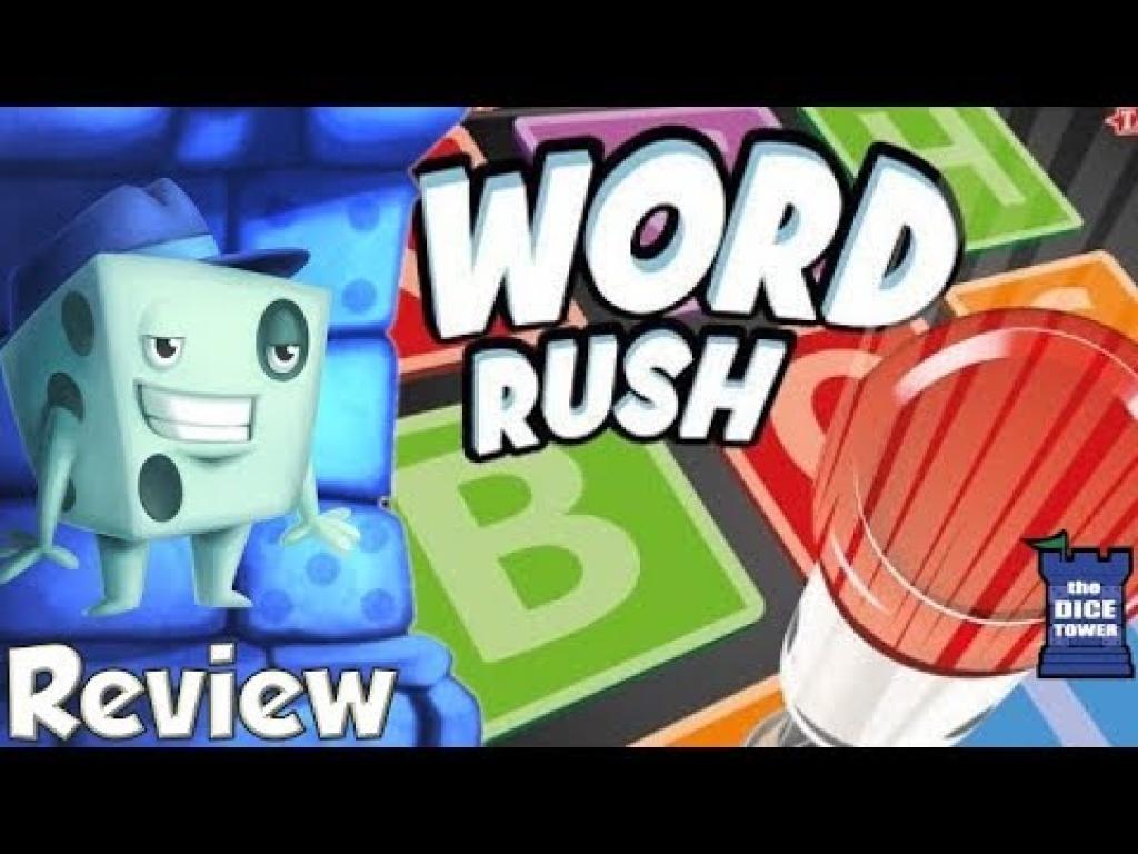 Word Rush Review - with Tom Vasel|The Dice Tower