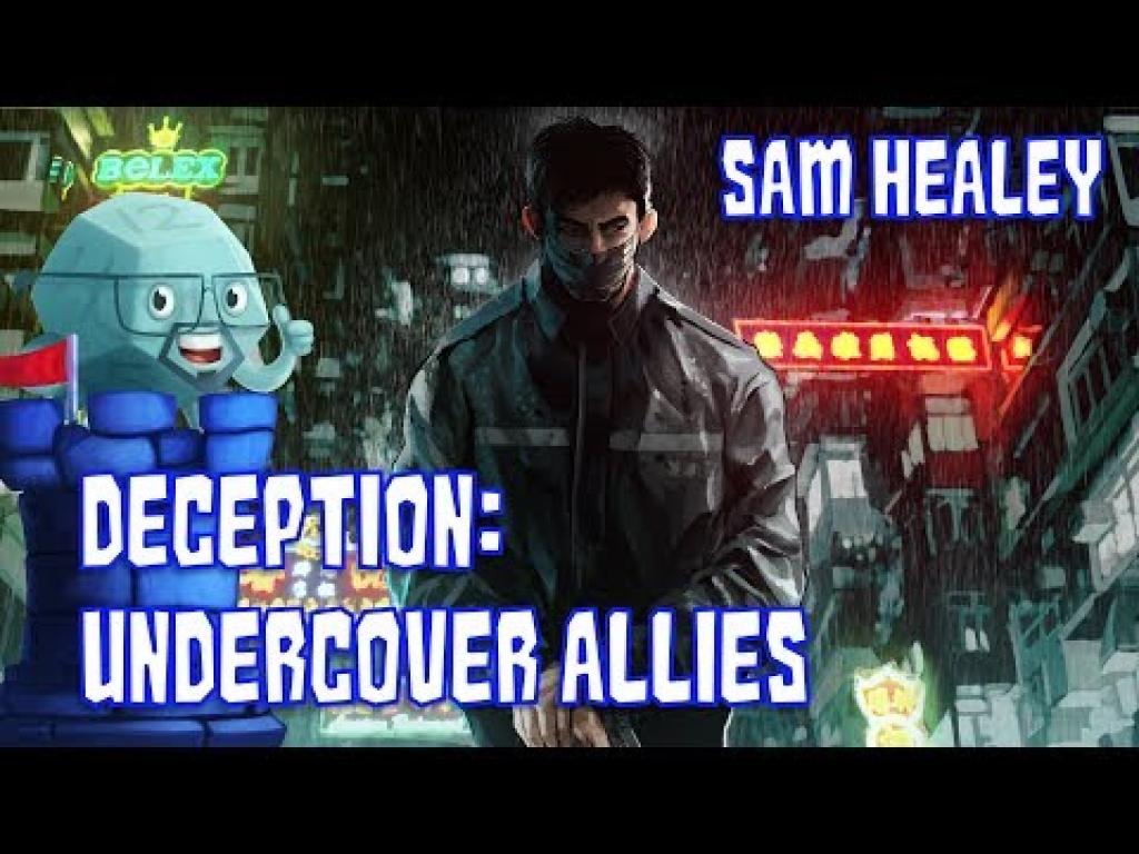Deception: Undercover Allies Review with Sam Healey|The Dice Tower