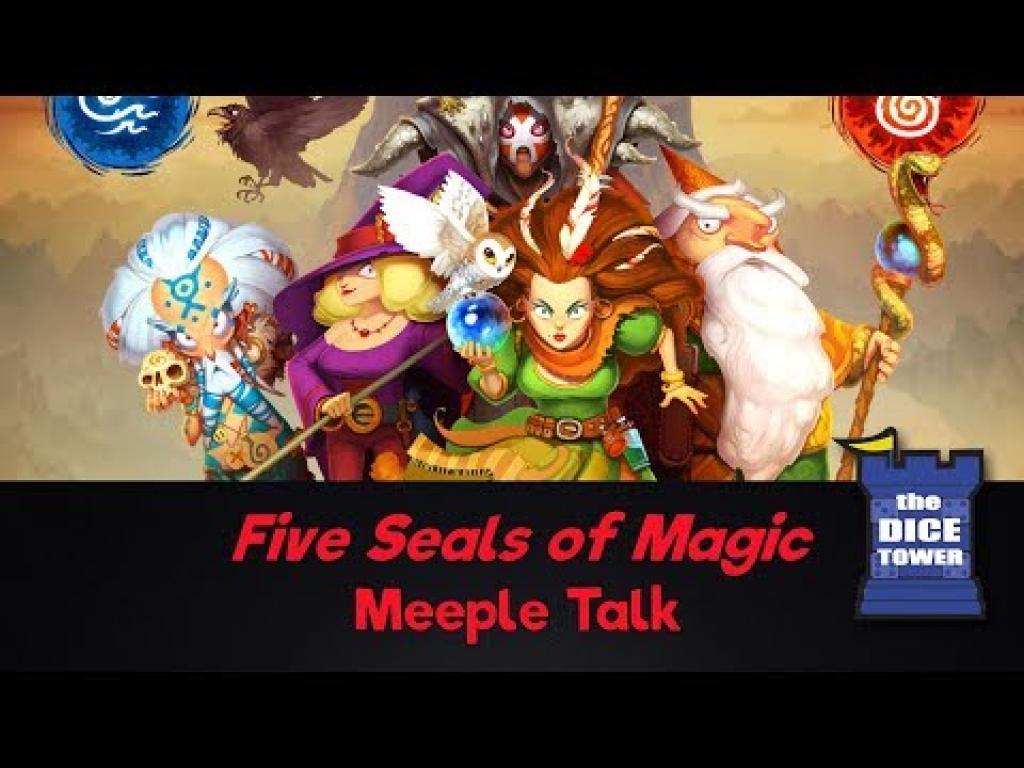 Five Seals of Magic Review - with Meeple Talk|The Dice Tower