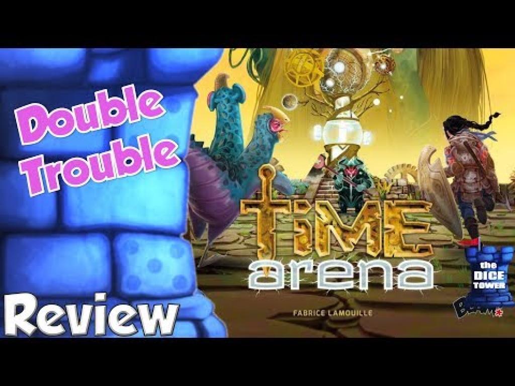 Time Arena Review - Double Trouble|The Dice Tower