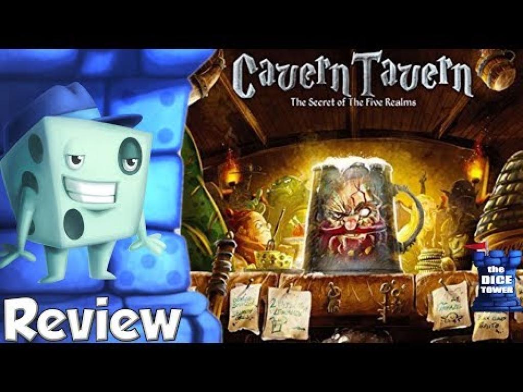 Cavern Tavern Review - with Tom Vasel | The Dice Tower