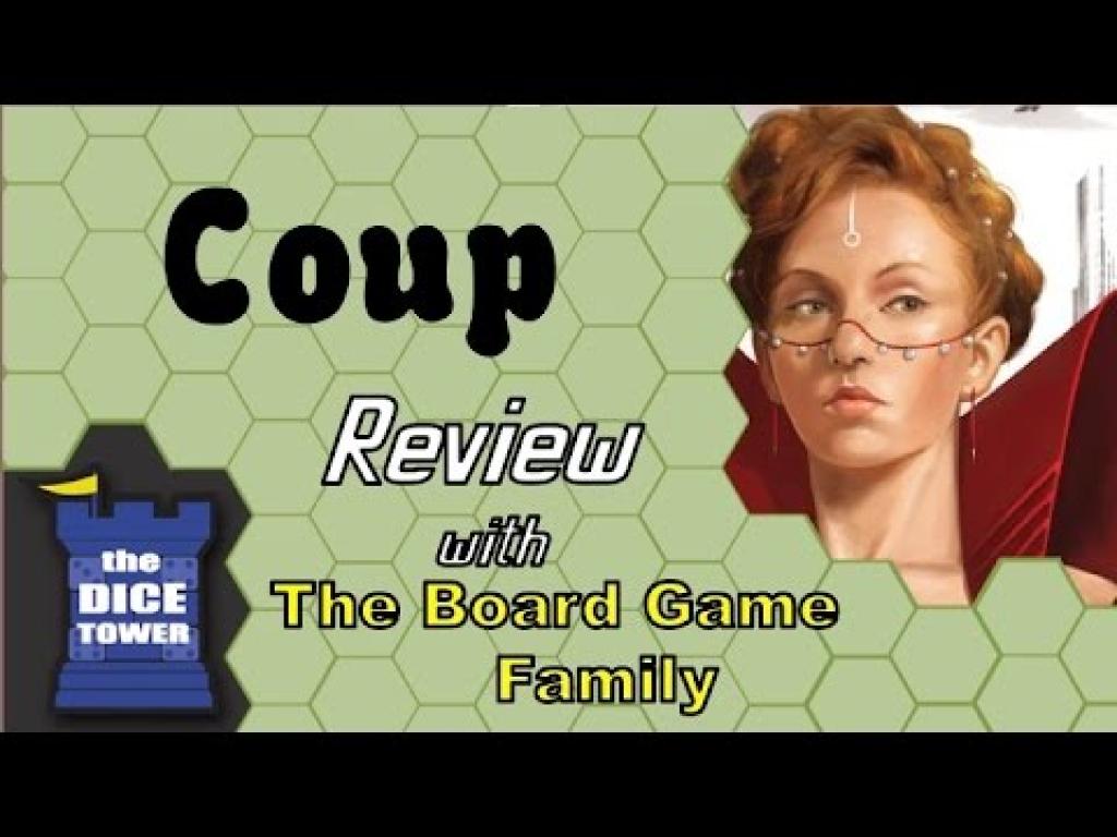 Coup Review - with the Board Game Family | The Dice Tower