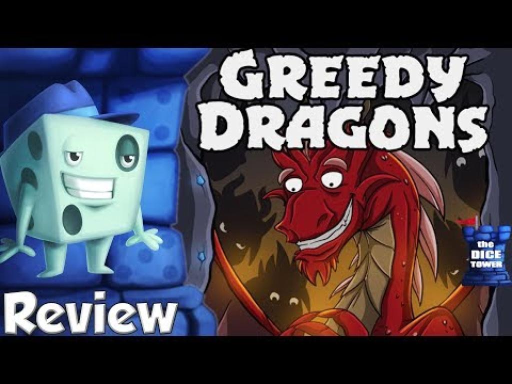 Greedy Dragons Review - with Tom Vasel|The Dice Tower