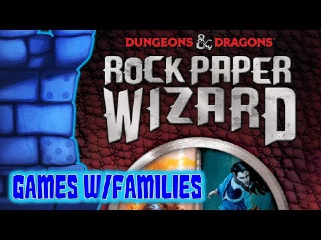Dungeons & Dragons: Rock, Paper Wizard Review with Games with Families ...