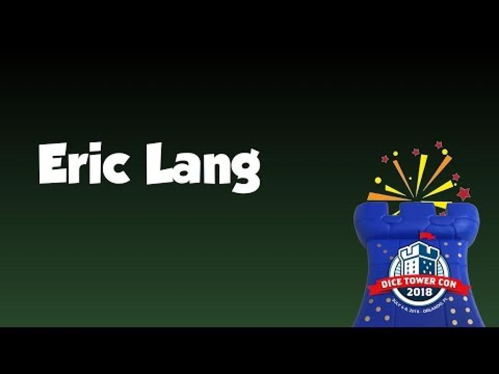 Interview with Eric Lang | The Dice Tower