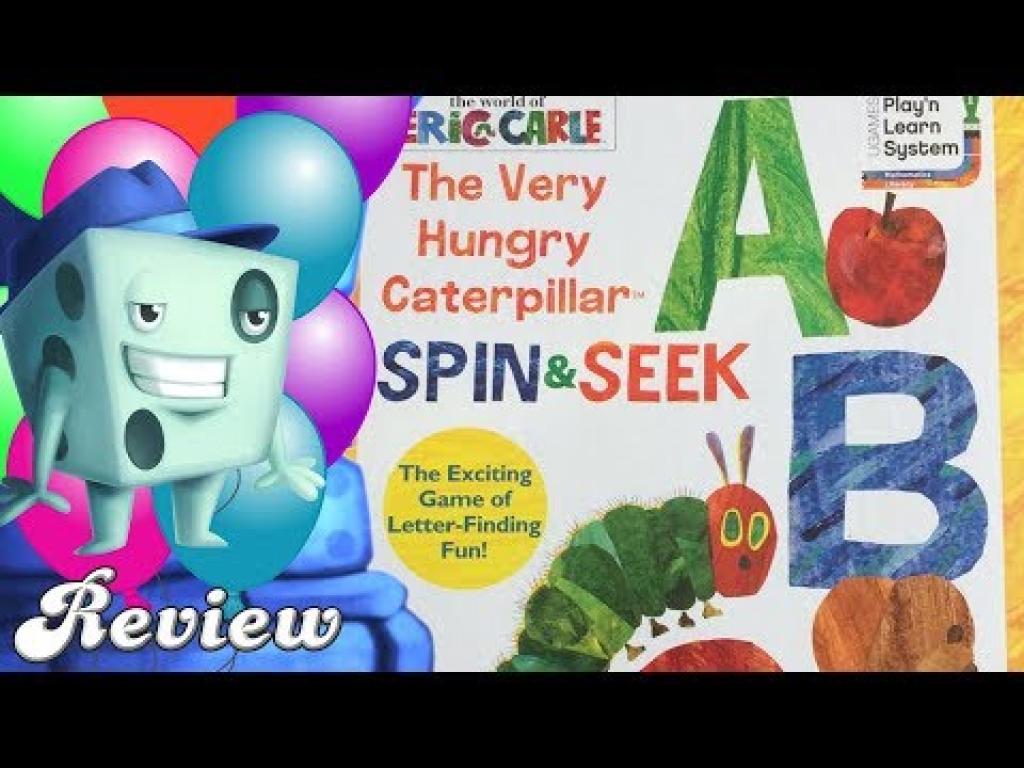The Very Hungry Caterpillar Spin & Seek ABC Game Review - with Tom ...