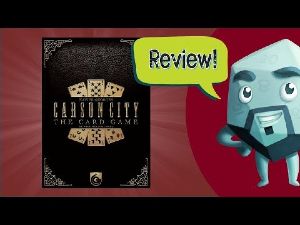 Carson City: The Card Game Review - with Zee Garcia|The Dice Tower