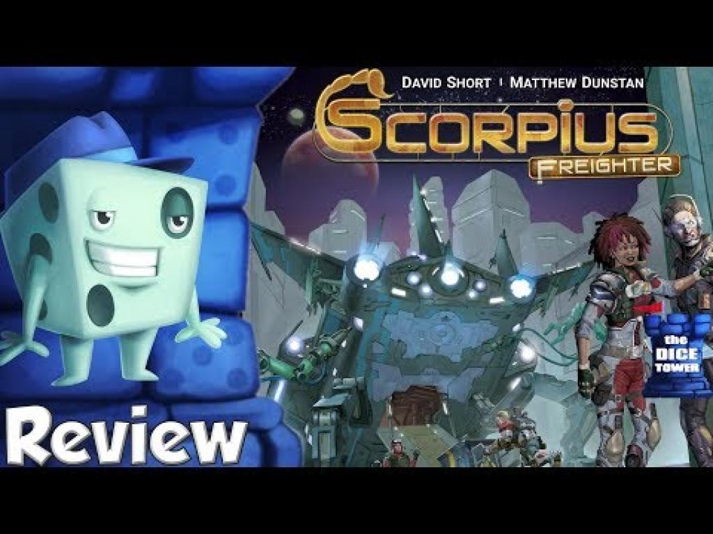 Scorpius Freighter Review - with Tom Vasel | The Dice Tower