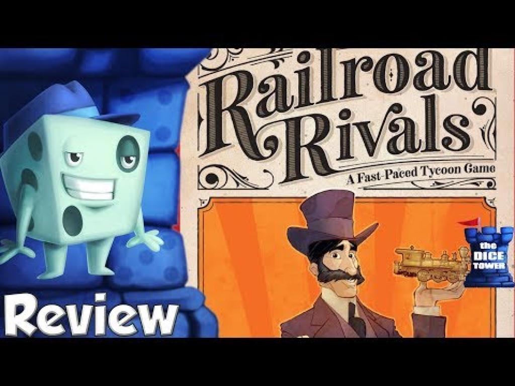 Railroad Rivals Review - with Tom Vasel|The Dice Tower