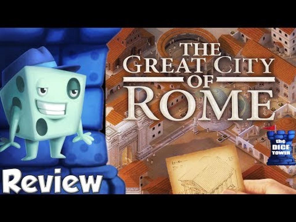 The Great City of Rome Review - with Tom Vasel|The Dice Tower