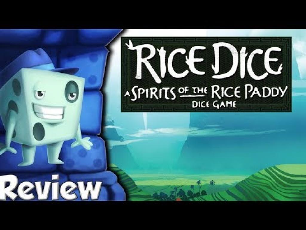 Rice Dice Review - with Tom Vasel|The Dice Tower