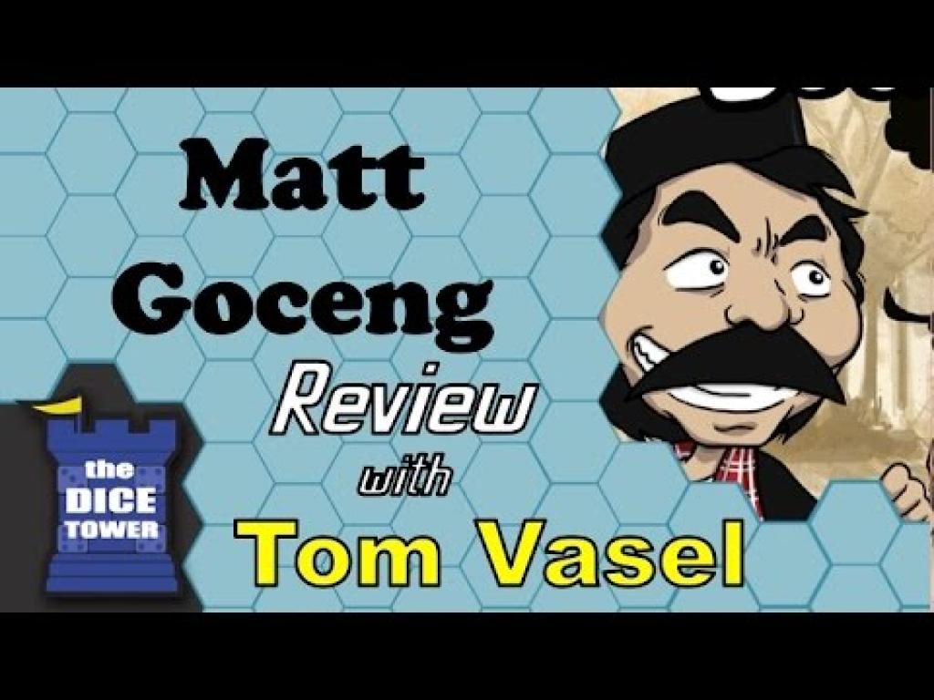 Mat Goceng Review - with Tom Vasel|The Dice Tower