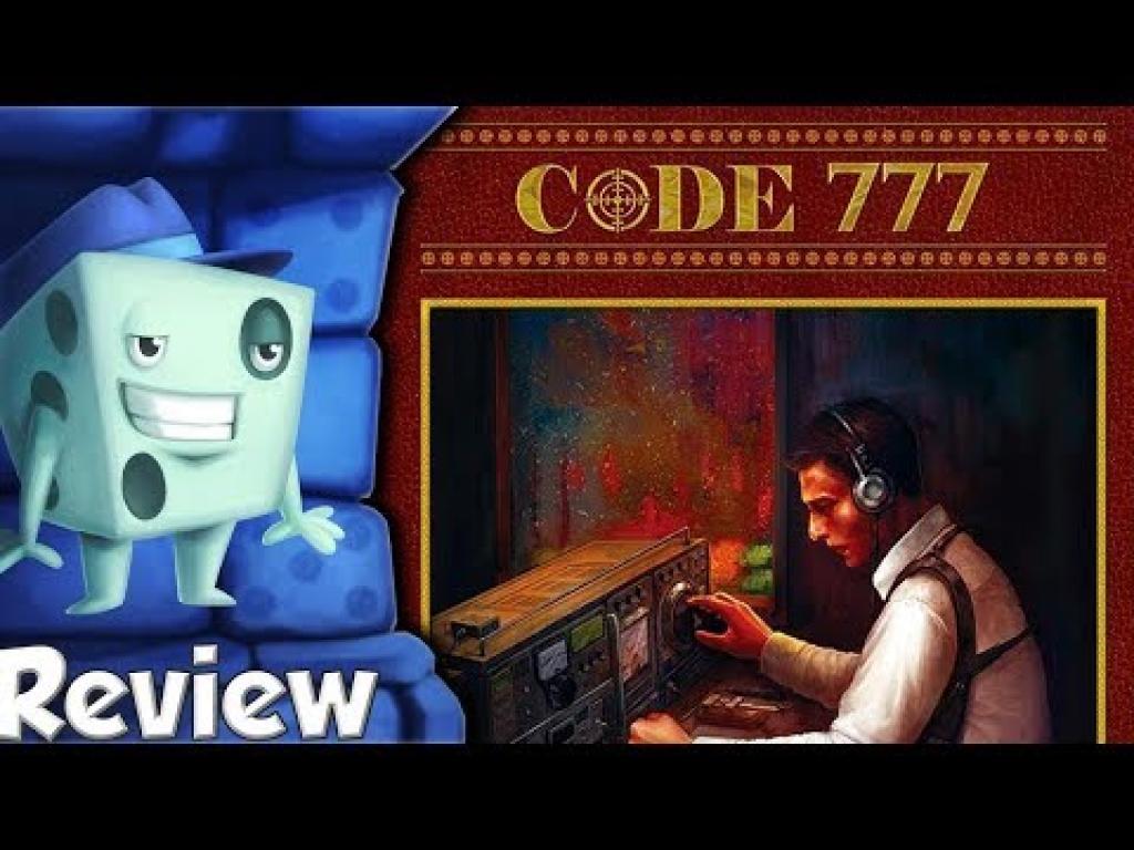 Code 777 Review - with Tom Vasel|The Dice Tower