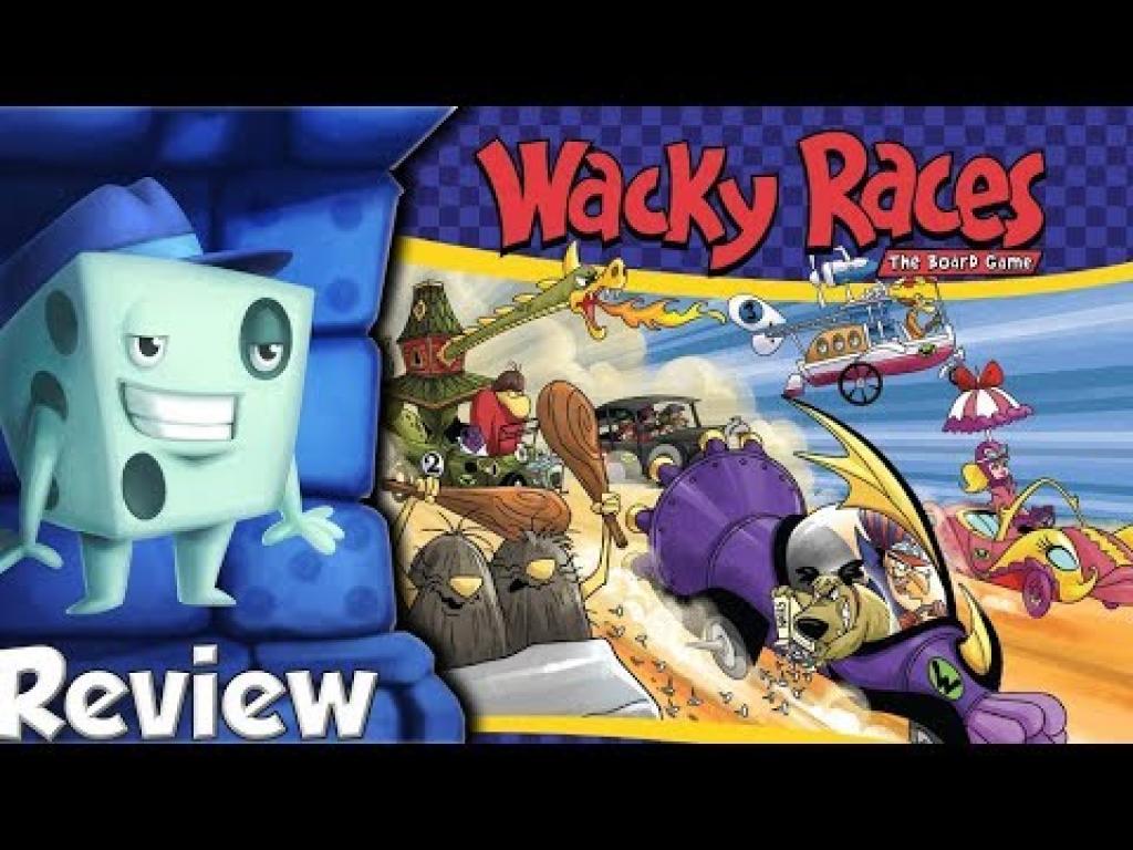 Wacky Races: The Board Game Review - with Tom Vasel | The Dice Tower