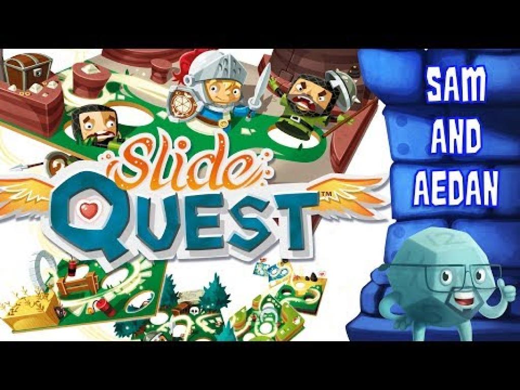 Slide Quest Reivew with Sam & Aedan|The Dice Tower