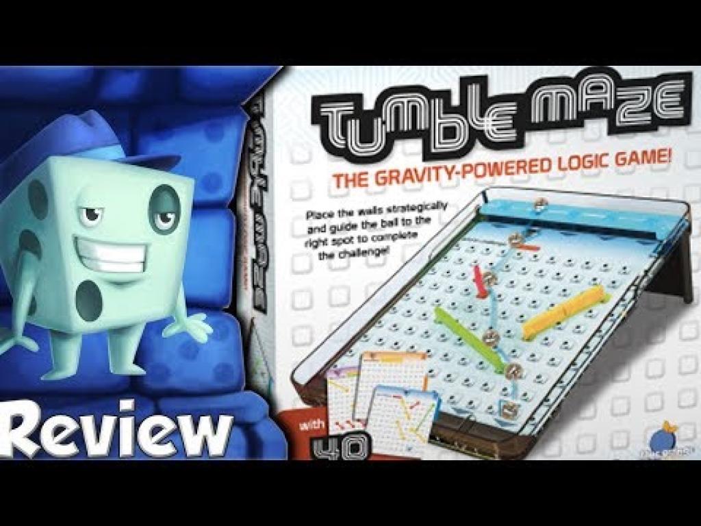 Tumble Maze Review - with Tom Vasel|The Dice Tower