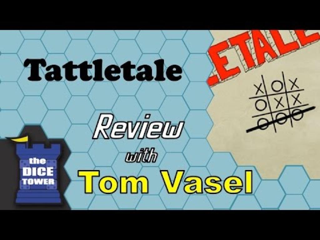 Tattletale Review - with Tom Vasel | The Dice Tower