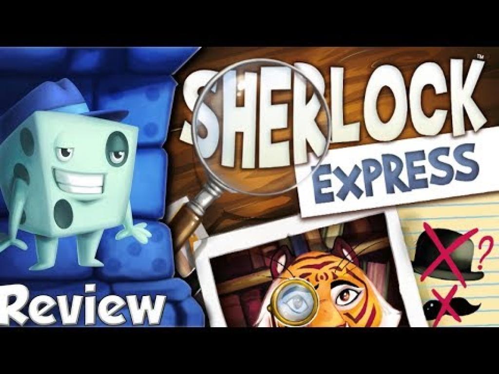 Sherlock Express Review - with Tom Vasel | The Dice Tower