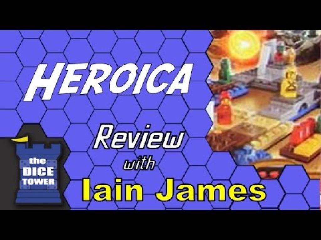 Heroica Review - with Iain James | The Dice Tower