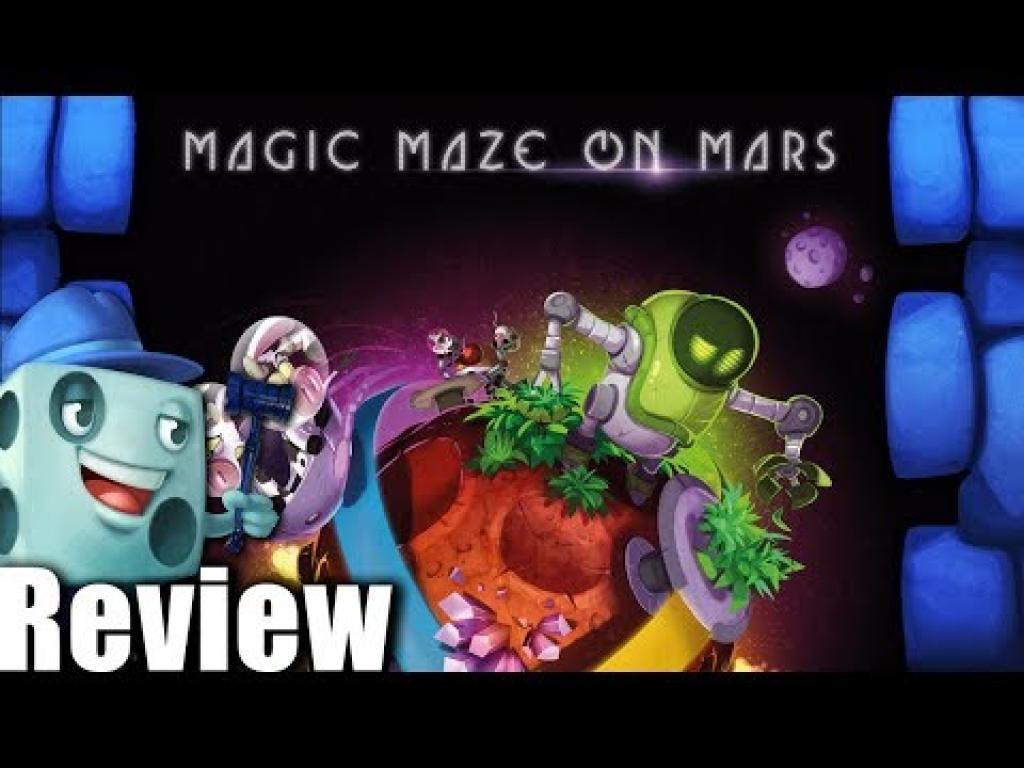 Magic Maze on Mars Review - with Tom Vasel | The Dice Tower