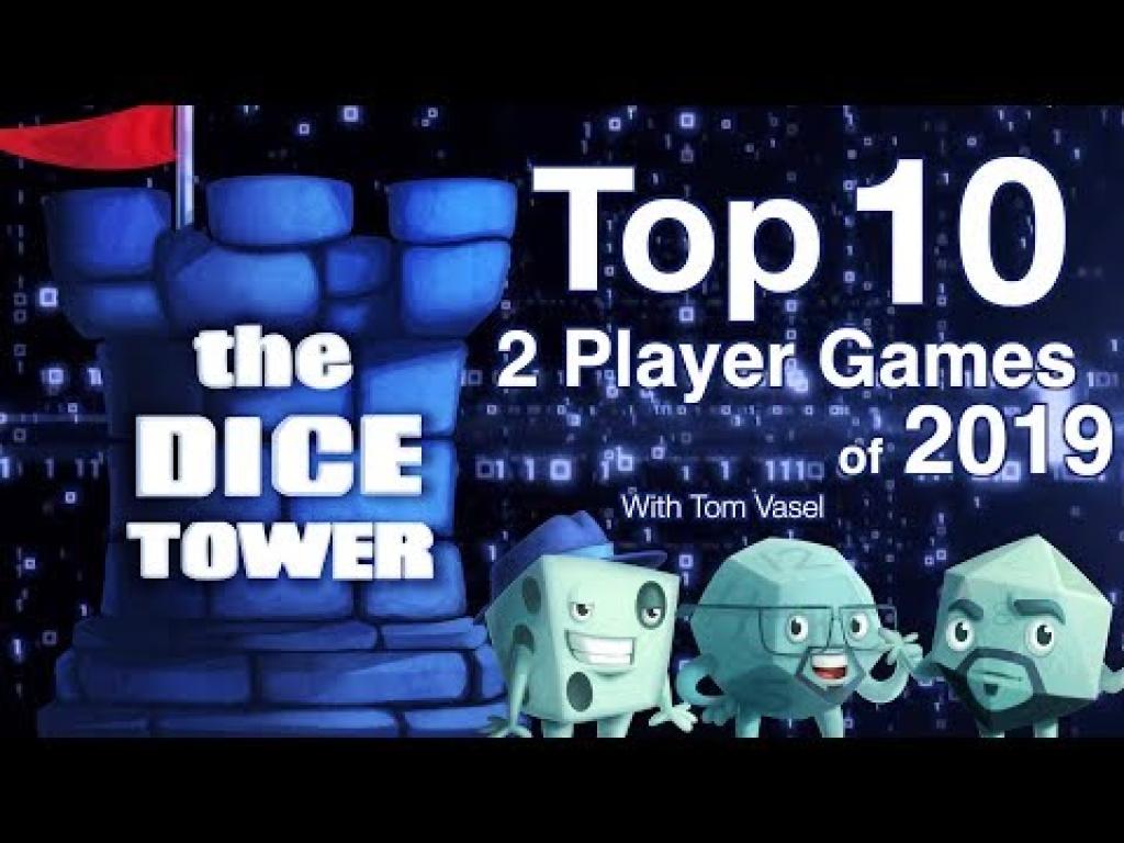 Top 10 Two Player Games Of The Year With Tom Vasel The Dice Tower 4444