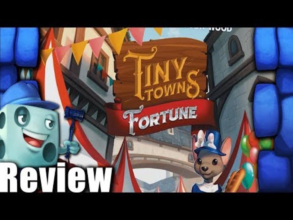Tiny Towns: Fortune Review - with Tom Vasel|The Dice Tower