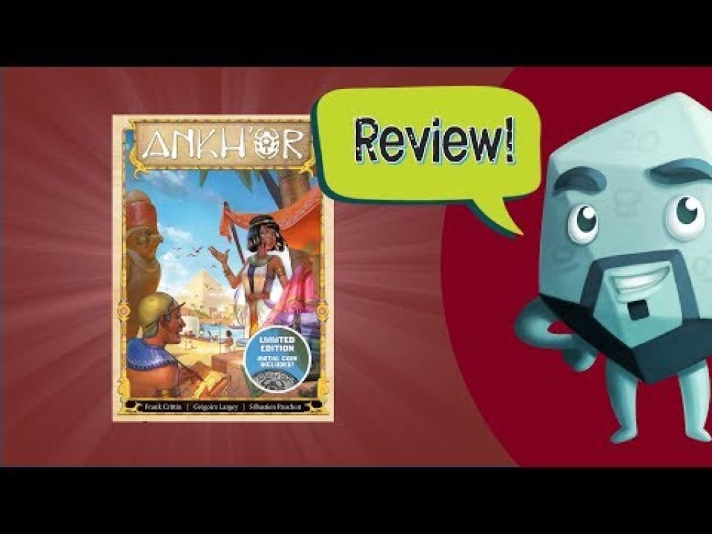 Ankh'Or Review - with Zee Garcia|The Dice Tower