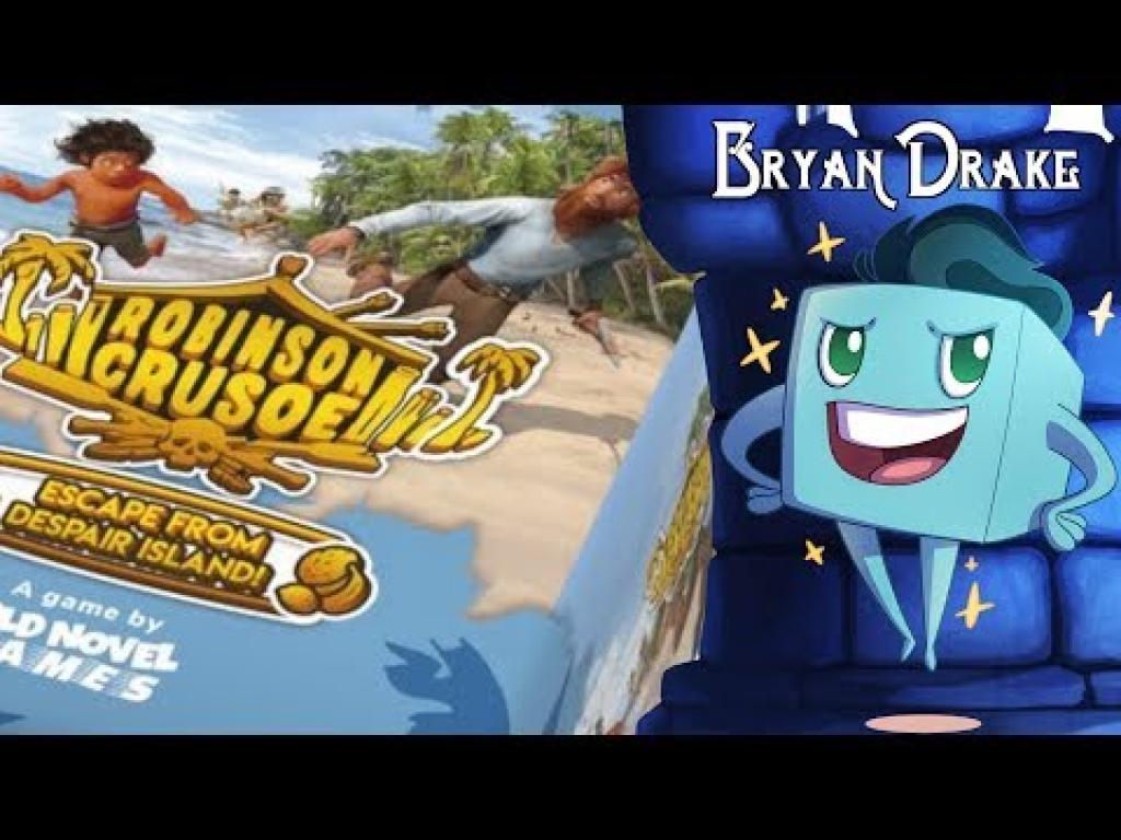 Robinson Crusoe Escape from Despair Island Review with Bryan|The Dice Tower