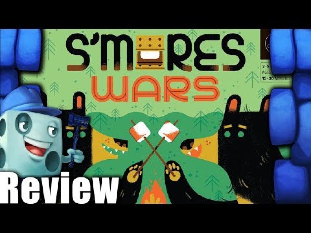 S'Mores Wars Review - with Tom Vasel | The Dice Tower