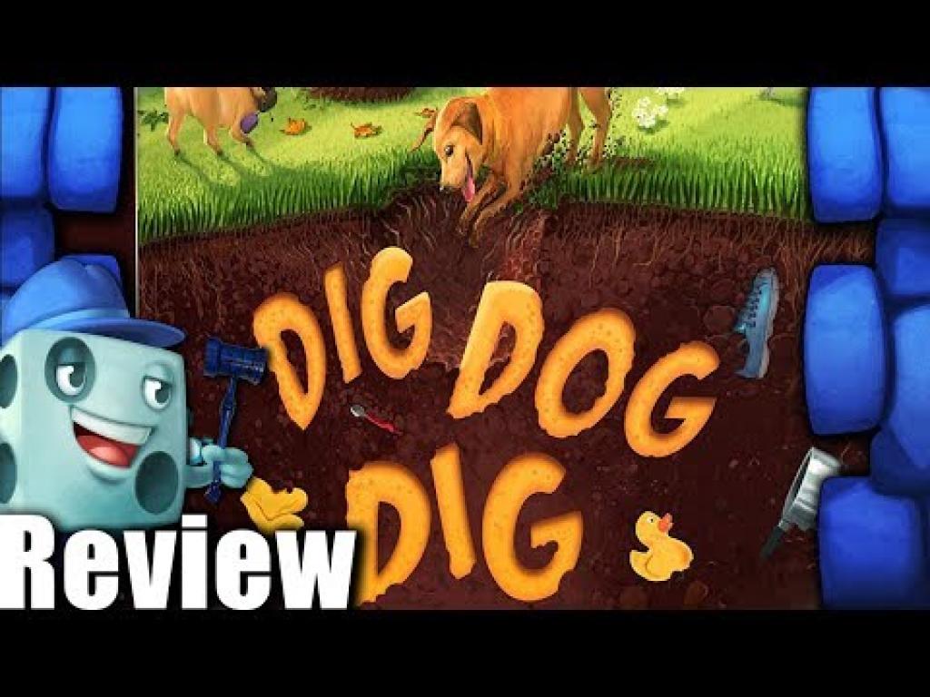 Dig Dog Dig Review - with Tom Vasel|The Dice Tower