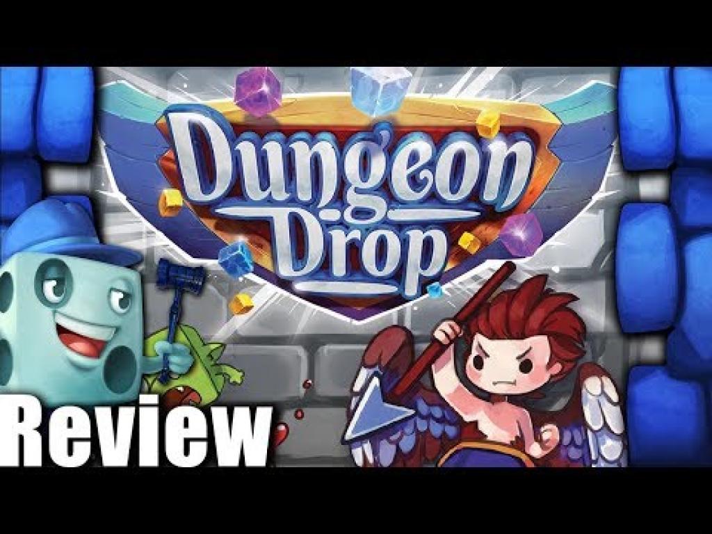 Dungeon Drop Review - with Tom Vasel | The Dice Tower