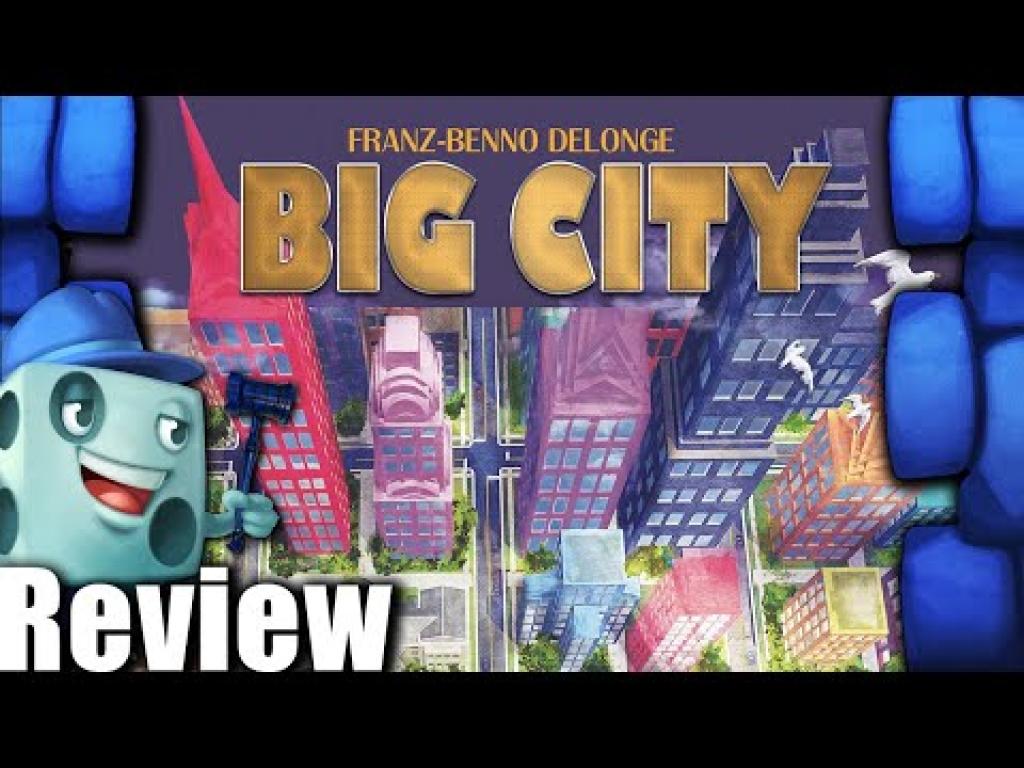 Big City: 20th Anniversary Jumbo Edition! Review with Tom Vasel|The ...