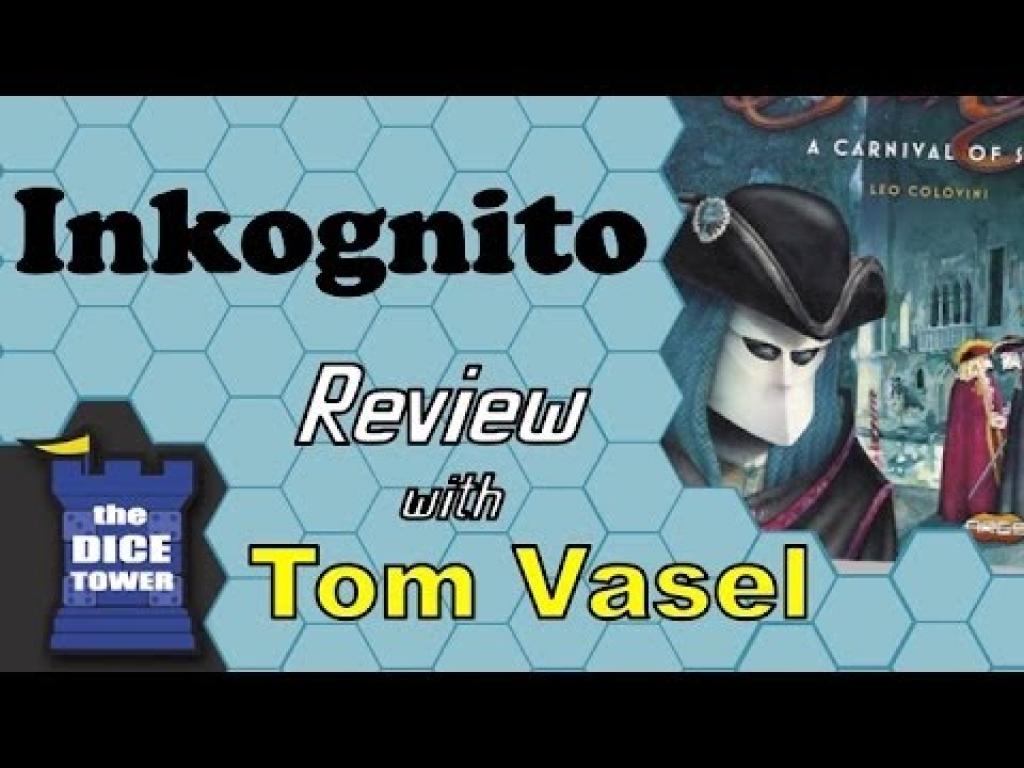 Inkognito Review - with Tom Vasel|The Dice Tower