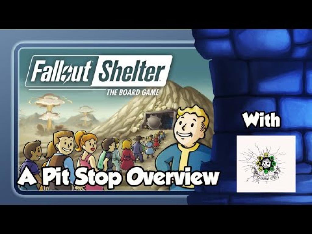Pit Stop - Fallout Shelter: The Board Game | The Dice Tower