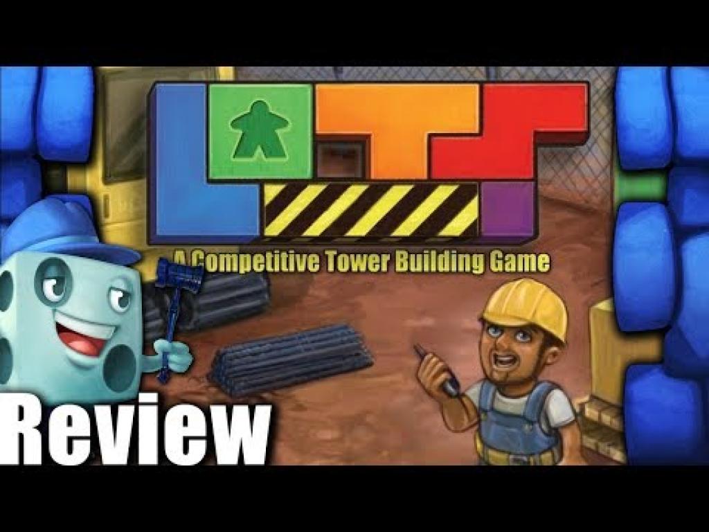 LOTS: A Competitive Tower Building Game Review - with Tom Vasel|The ...